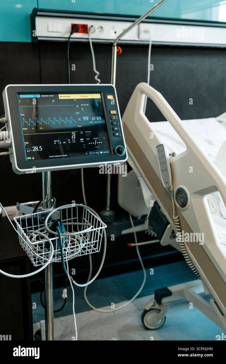 Modern patient monitoring device next hi-res stock photography and ...