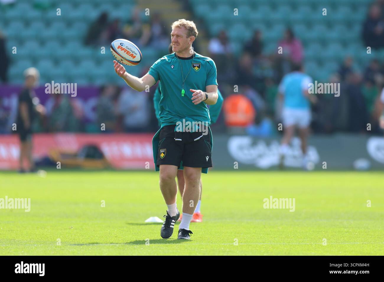 Northampton Saints head coach Sam Vesty ahead of the Gallagher PREM ...