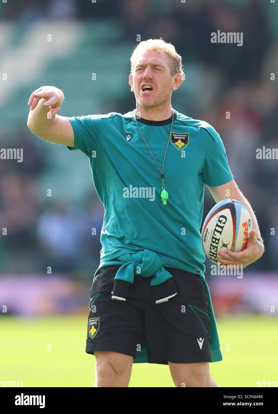 Northampton Saints head coach Sam Vesty ahead of the Gallagher PREM ...