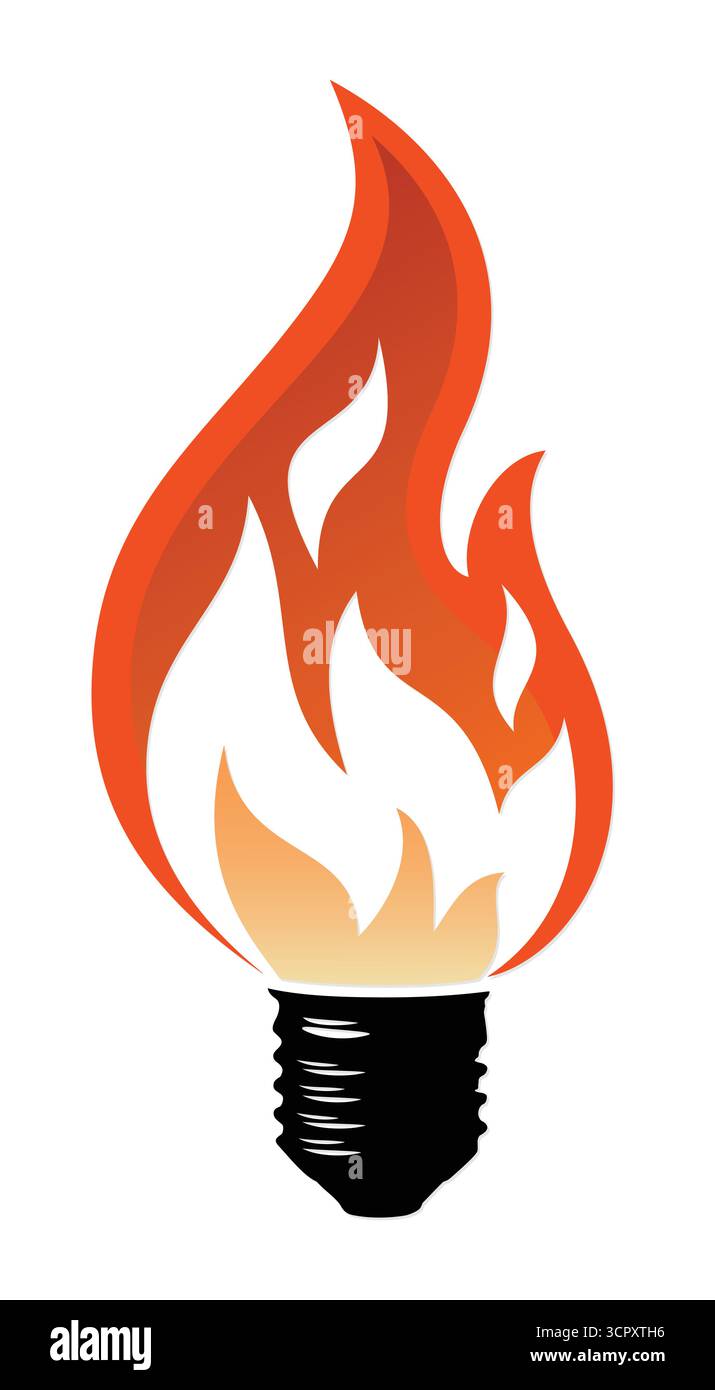 A flame Cut Out Stock Images & Pictures - Alamy