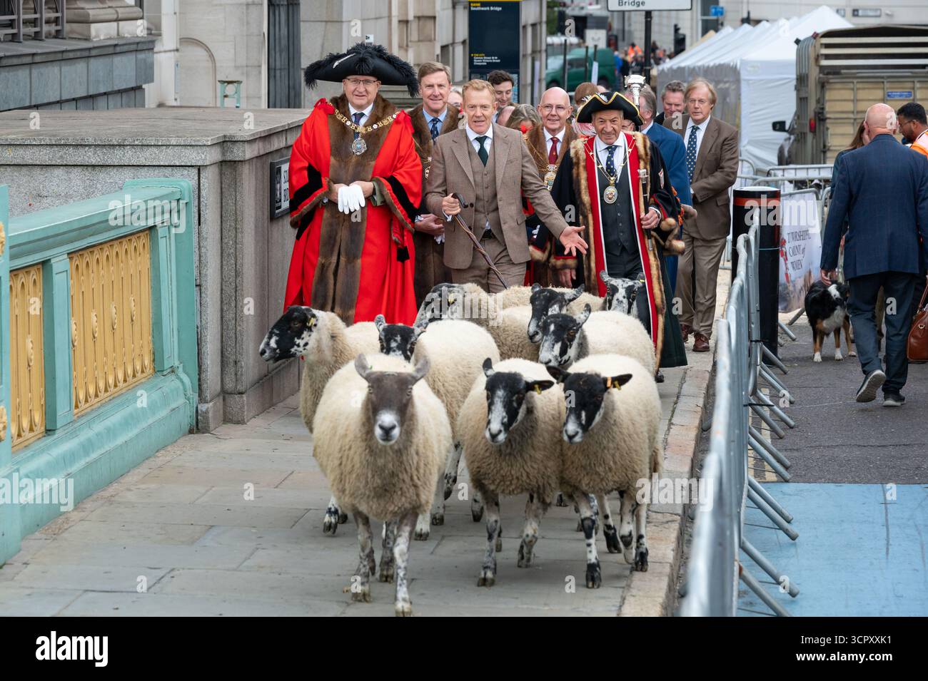 London, UK. 28 September 2025. Countryfile presenter and sheep farmer ...