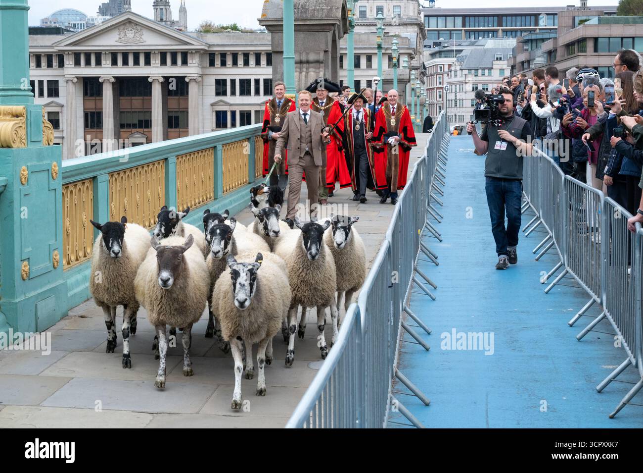 London, UK. 28 September 2025. Countryfile presenter and sheep farmer ...