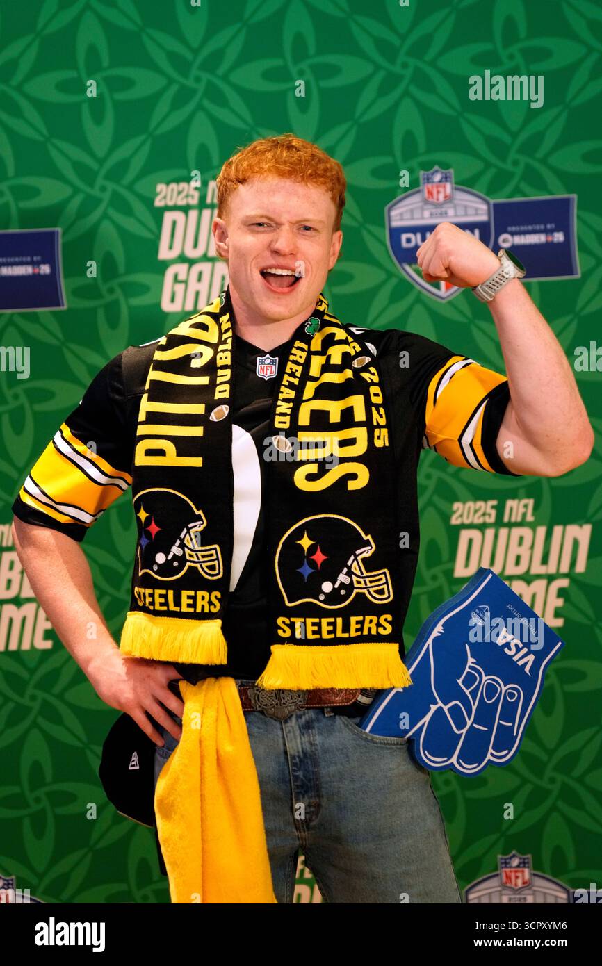 James Doyle arrives before an NFL football game between the Pittsburgh ...