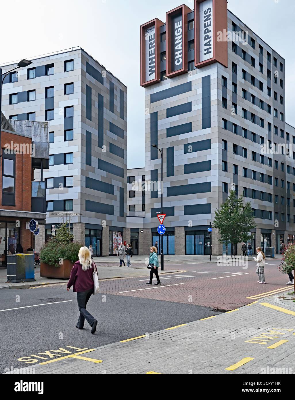 27 September 2025. University of Essex building on the corner of London ...