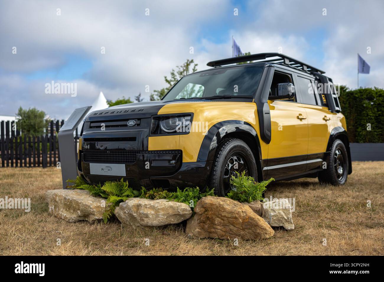 Land Rover Defender 110, on static display at the Royal International ...