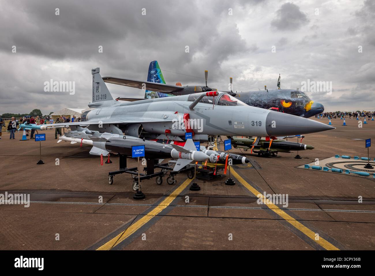 Pakistan Air Force - CAC/PAC JF-17C Thunder, on static display at the ...