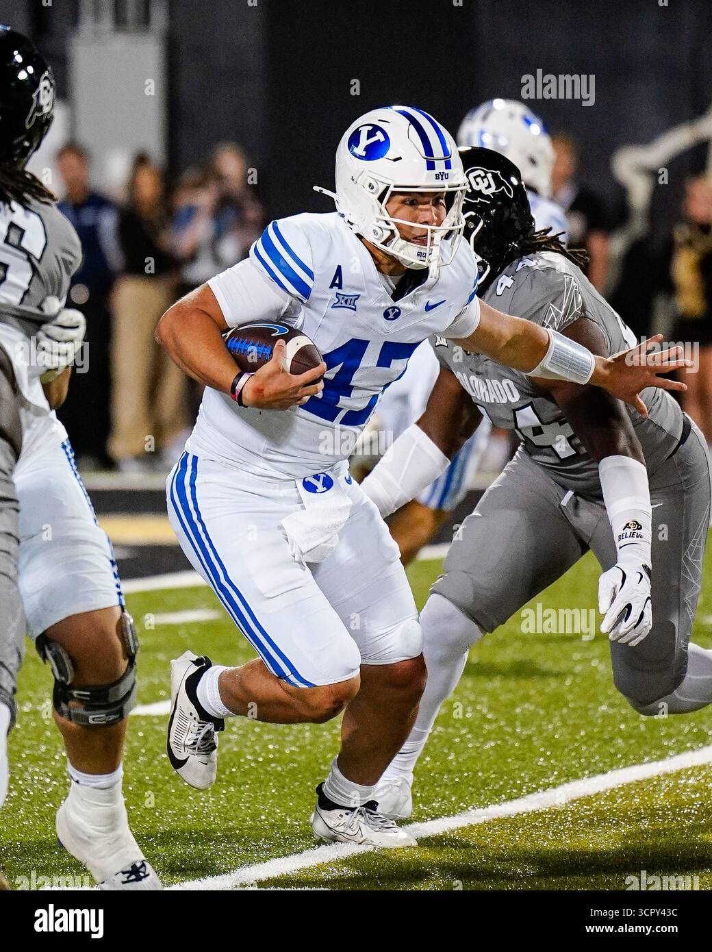 September 27, 2025: Brigham Young Cougars quarterback Bear Bachmeier ...