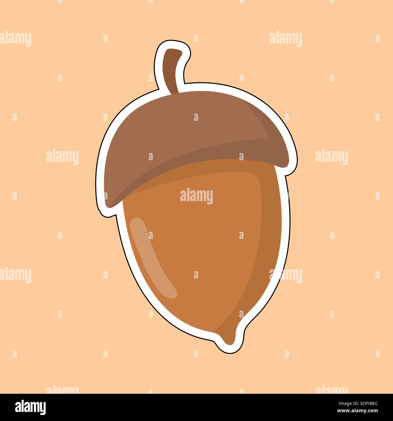 Harvest themed decor Stock Vector Images - Alamy