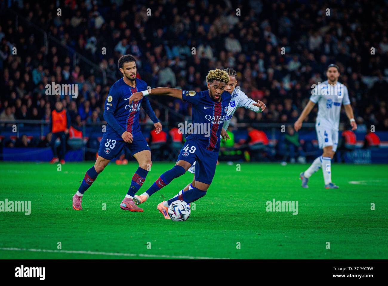 Ibrahim MBAYE of PSG during the French championship Ligue 1 football ...