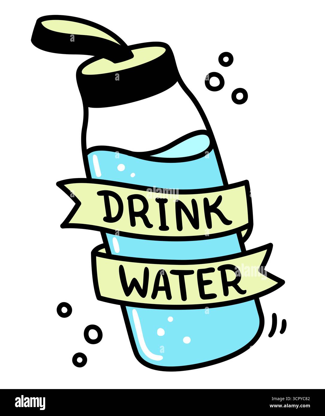 Drink bottle vector vectors Cut Out Stock Images & Pictures - Alamy
