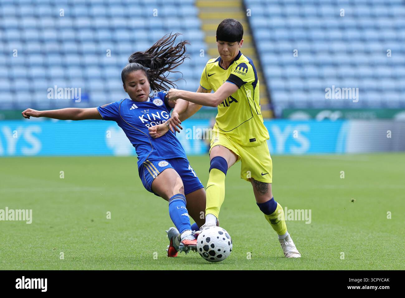 LEICESTER, UK. 28TH SEPTEMBER 2025. Asmita Ale of Leicester City ...