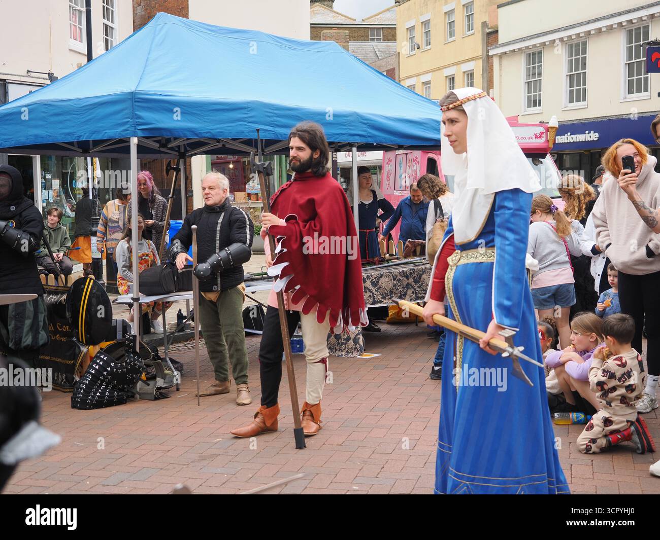 Faversham, Kent, UK. 28th Sep, 2025. A themed Medieval & Tudor market ...