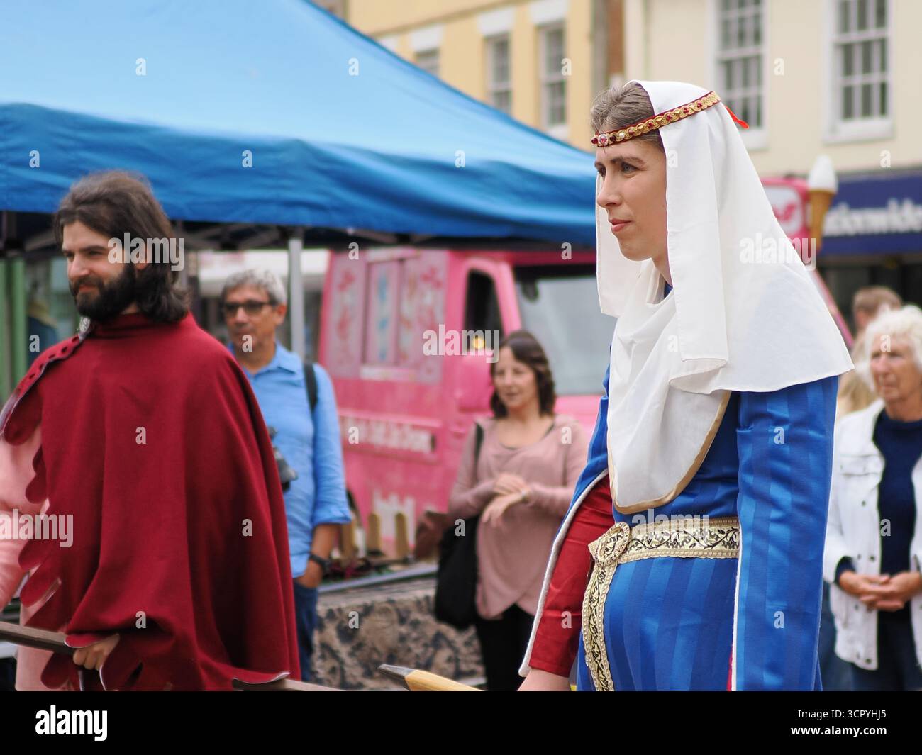 Faversham, Kent, UK. 28th Sep, 2025. A themed Medieval & Tudor market ...