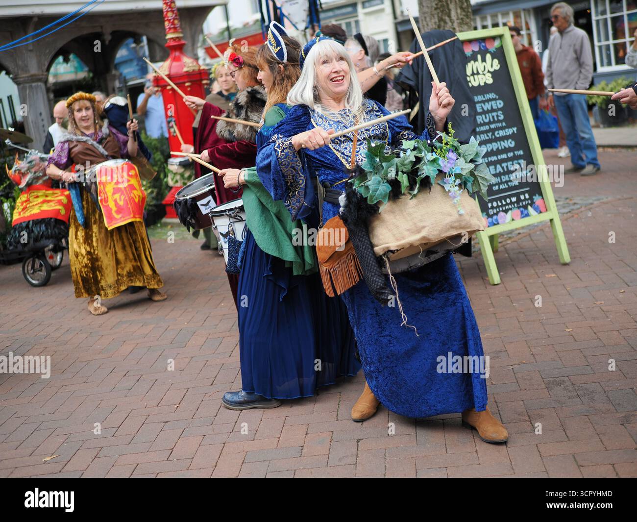 Faversham, Kent, UK. 28th Sep, 2025. A themed Medieval & Tudor market ...