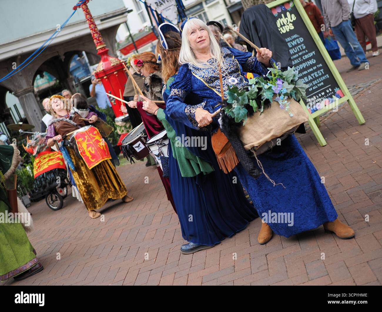 Faversham, Kent, UK. 28th Sep, 2025. A themed Medieval & Tudor market ...