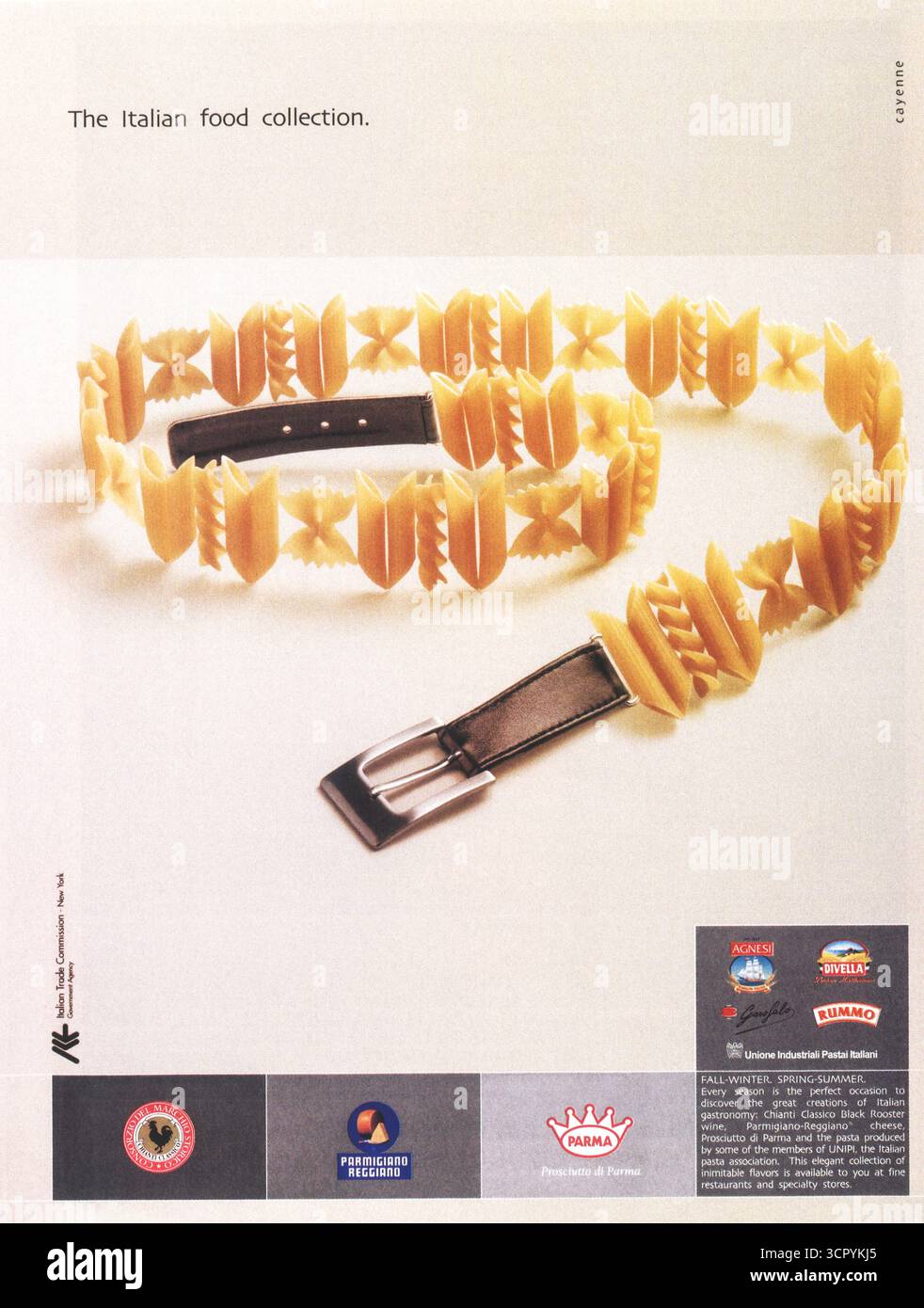 Italian food ad vintage hi-res stock photography and images - Alamy