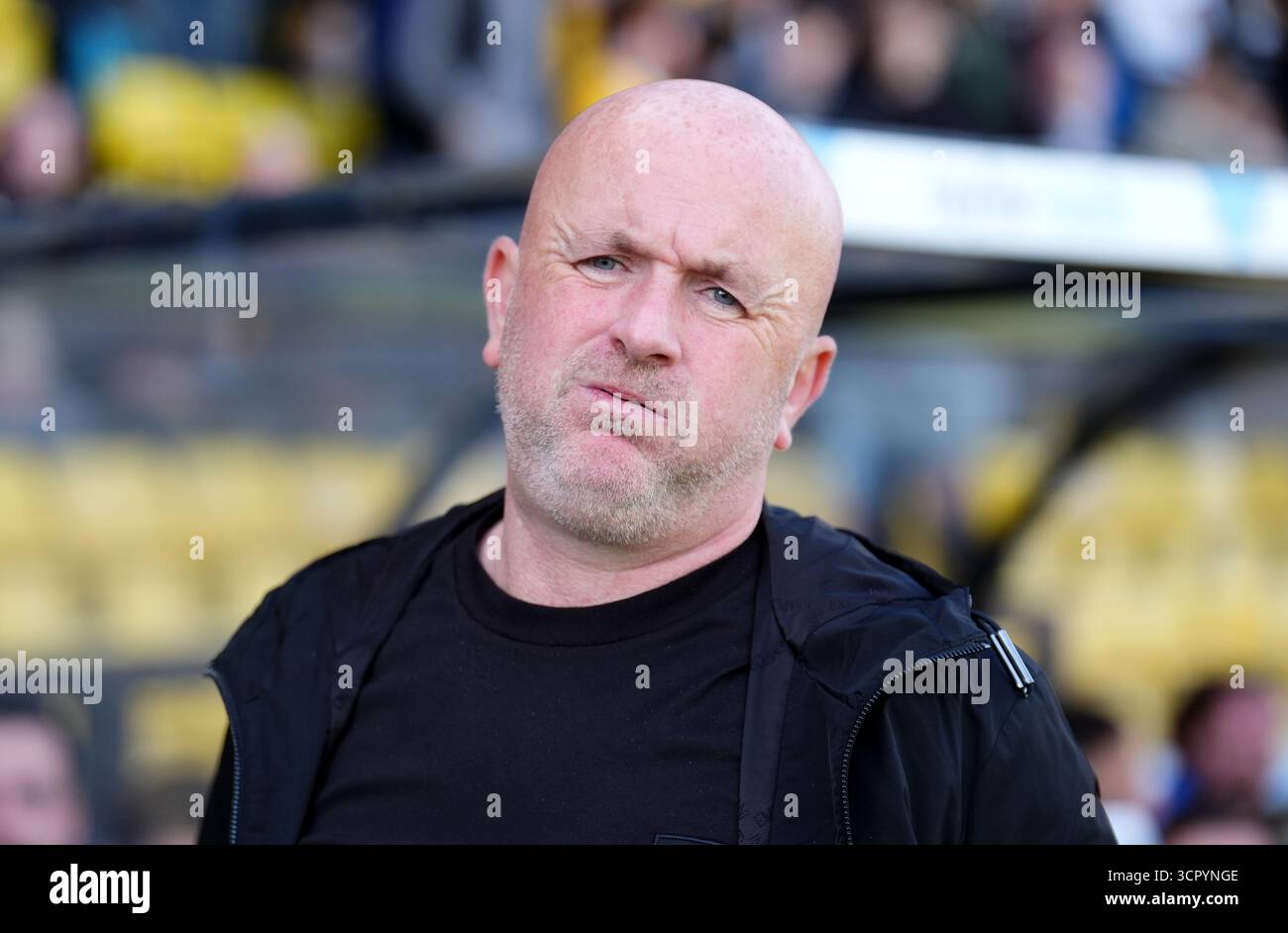Livingston manager David Martindale during the William Hill Premiership ...