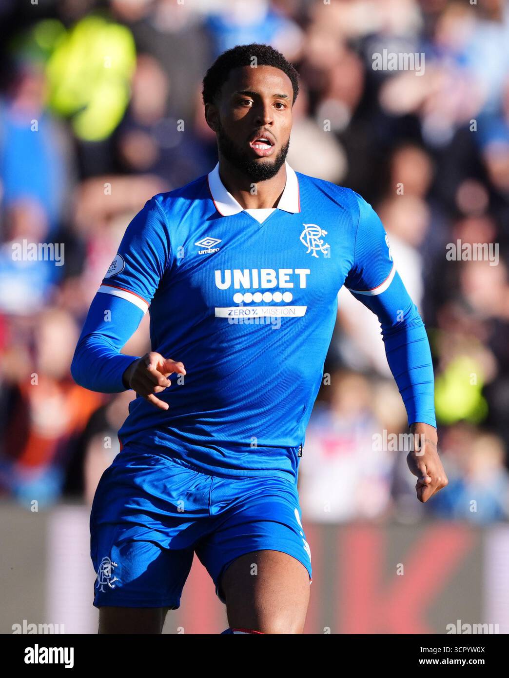 Rangers' Youssef Chermiti during the William Hill Premiership match at ...