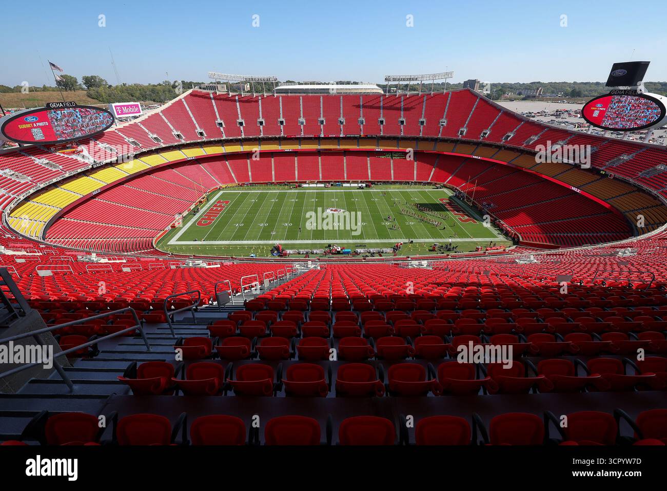 September 28, 2025: A general view of the stadium as Kansas City Chiefs ...