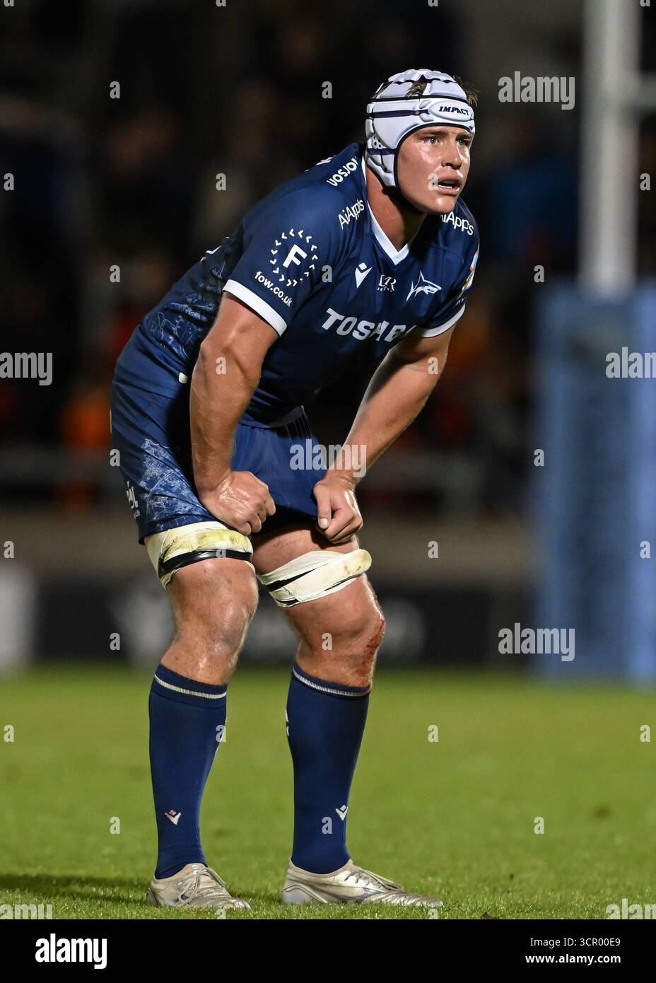 Sale Sharks' Ernst van Rhyn during the Gallagher PREM match at the ...