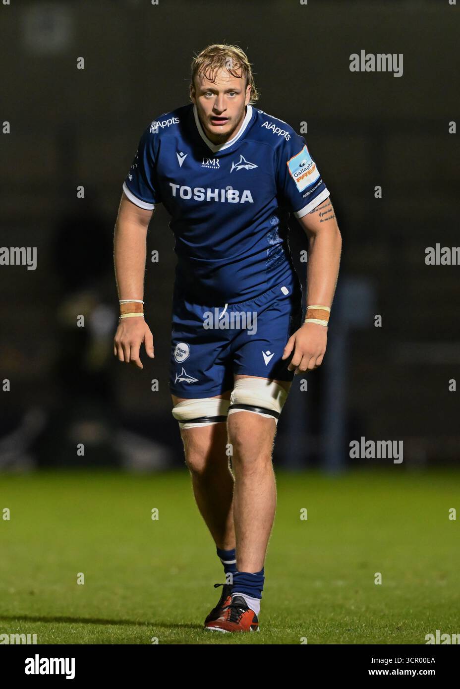 Sale Sharks' Ben Bamber during the Gallagher PREM match at the CorpAcq ...