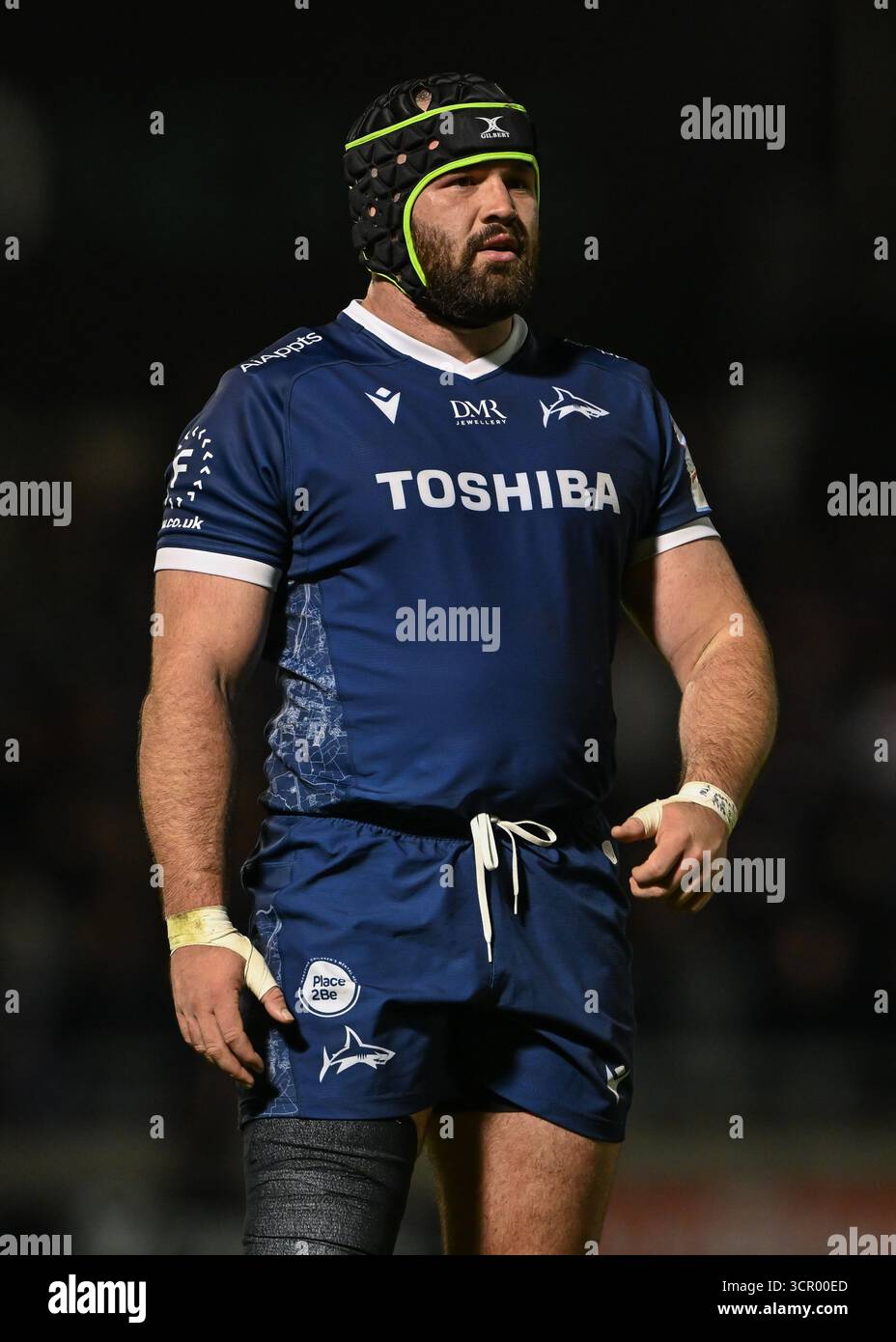 Sale Sharks' Bevan Rodd during the Gallagher PREM match at the CorpAcq ...