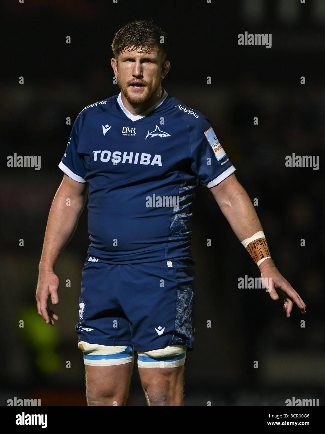 Sale Sharks' Jacques Vermeulen during the Gallagher PREM match at the ...