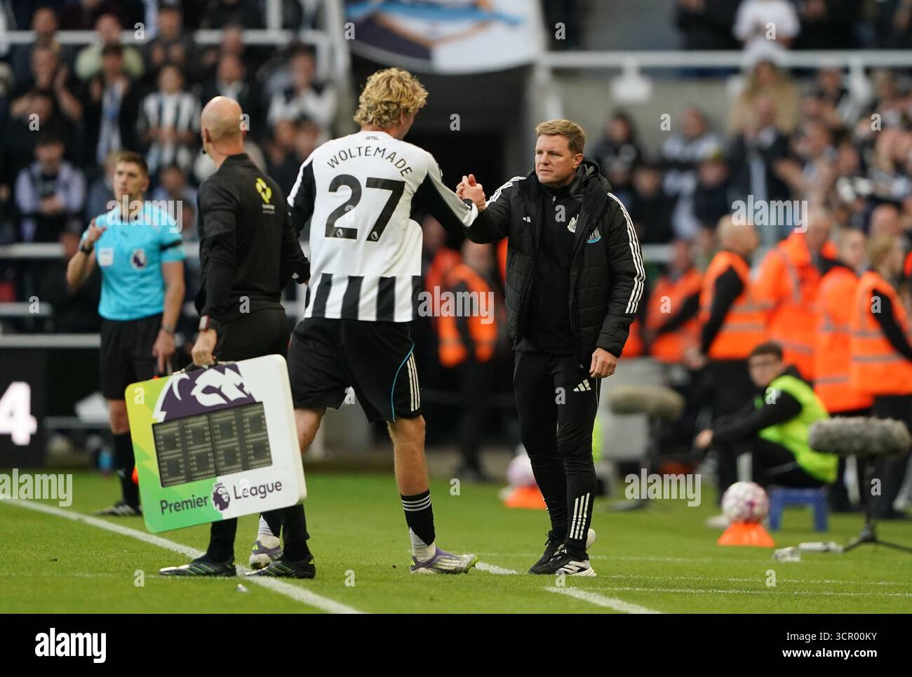 Newcastle united nick woltemade hi-res stock photography and images - Alamy