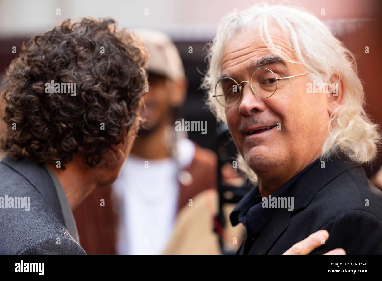 Paul Greengrass (right) with Matthew McConaughey, attend the UK special ...