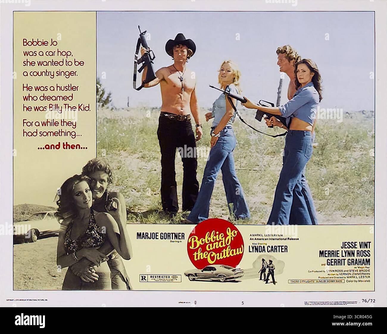1976 Bobbie Jo and the Outlaw crime drama film directed by Mark L ...
