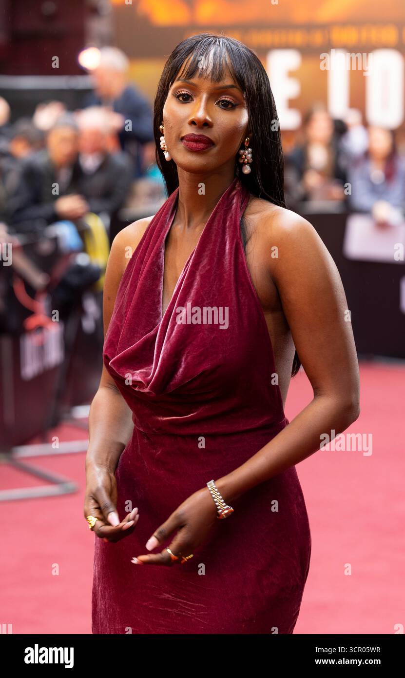 Sarah Mulindwa attends the UK special screening of The Lost Bus, at the ...