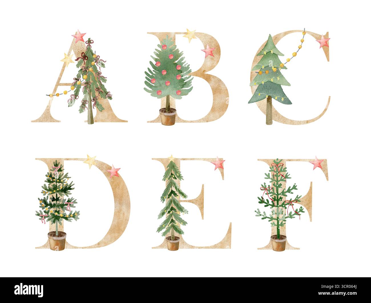 Watercolor wonderland Cut Out Stock Images & Pictures - Alamy