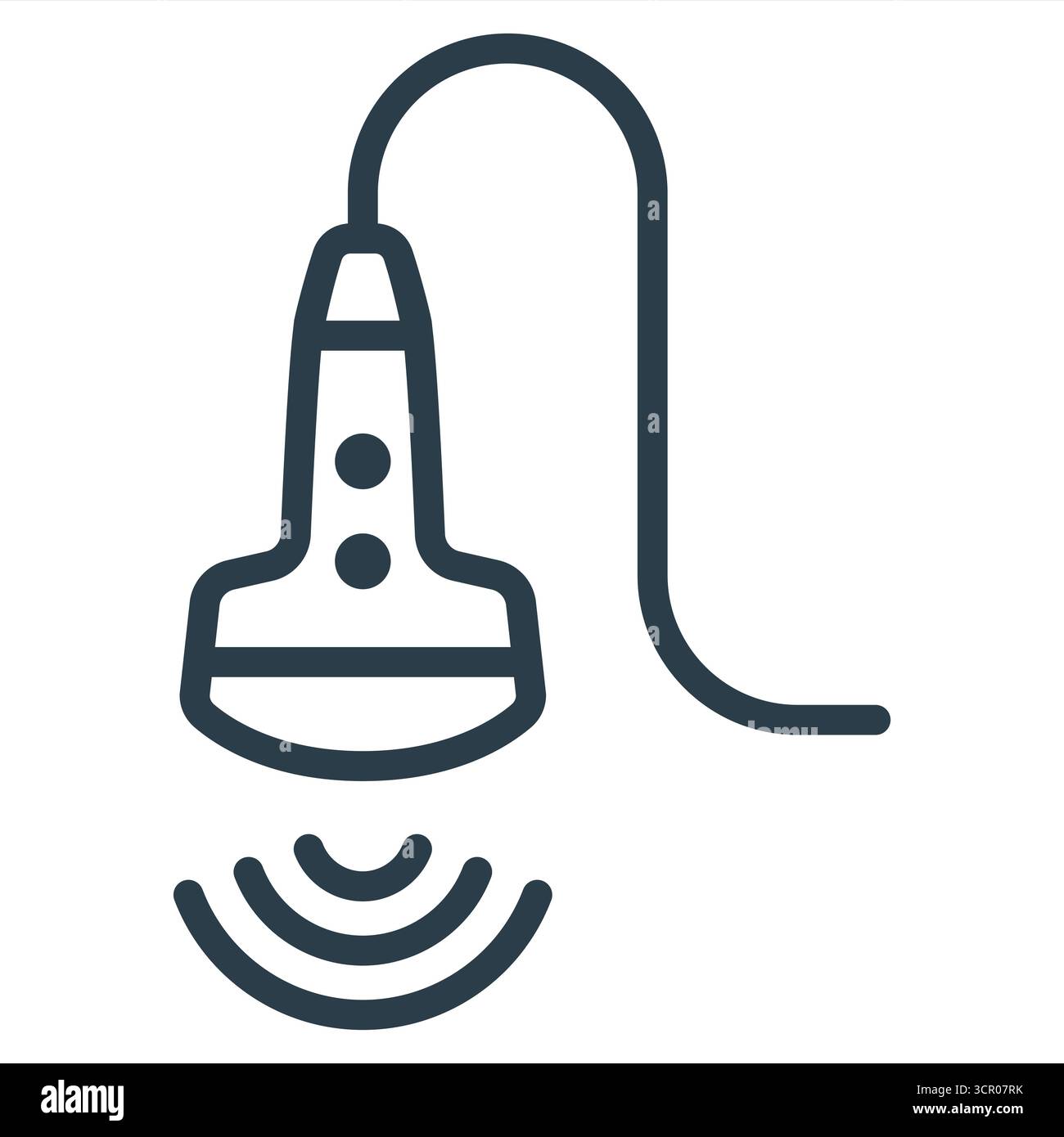 Ultrasound device icon outline Stock Vector Images - Alamy