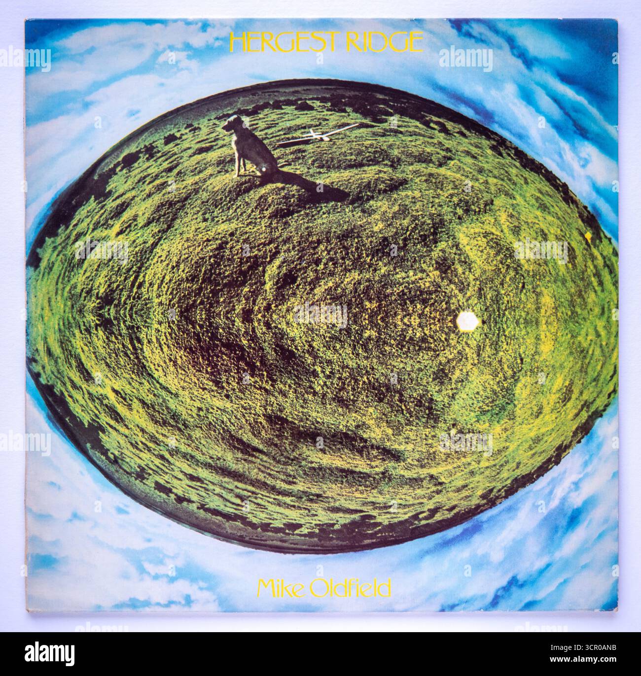 LP cover of Hergest Ridge, the second studio album by Mike Oldfield ...