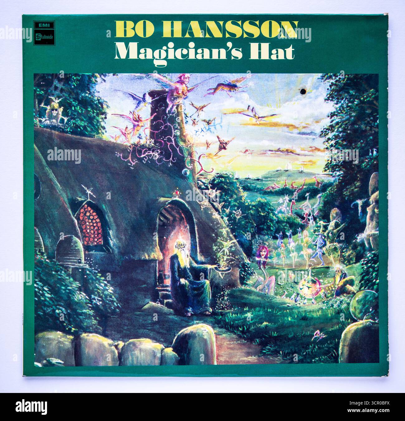 LP cover of Magician's Hat, the second solo album by Bo Hansson, which ...