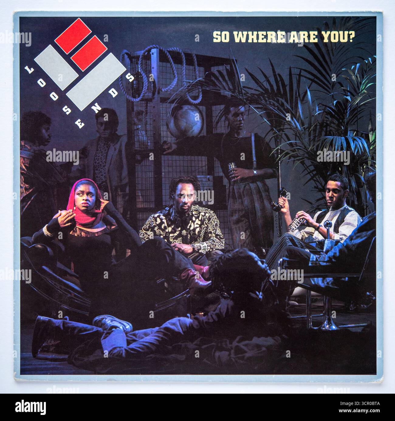 LP cover of So Where Are You?, the second studio album by Loose Ends ...