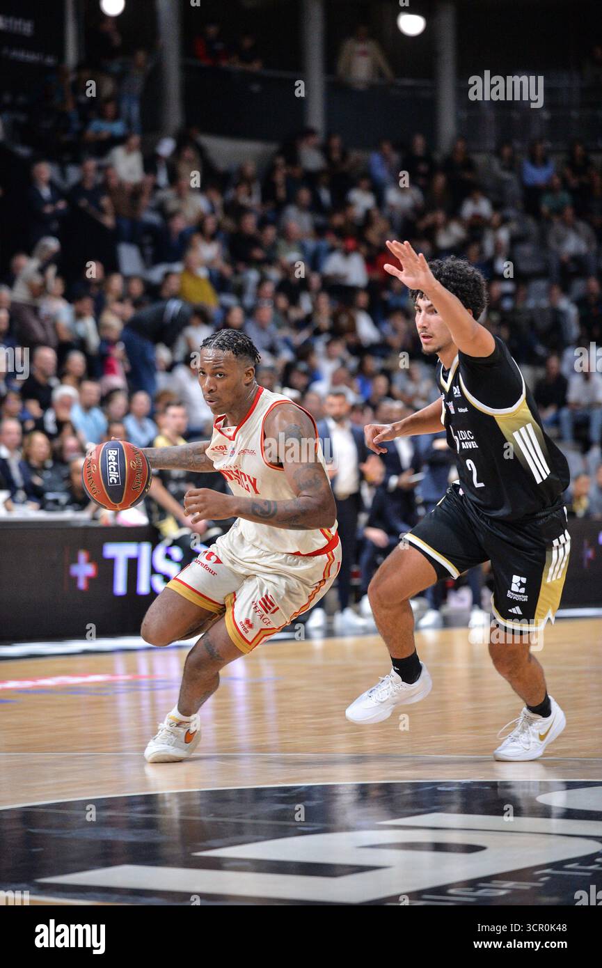 Action during the French championship, Betclic Elite basketball match ...