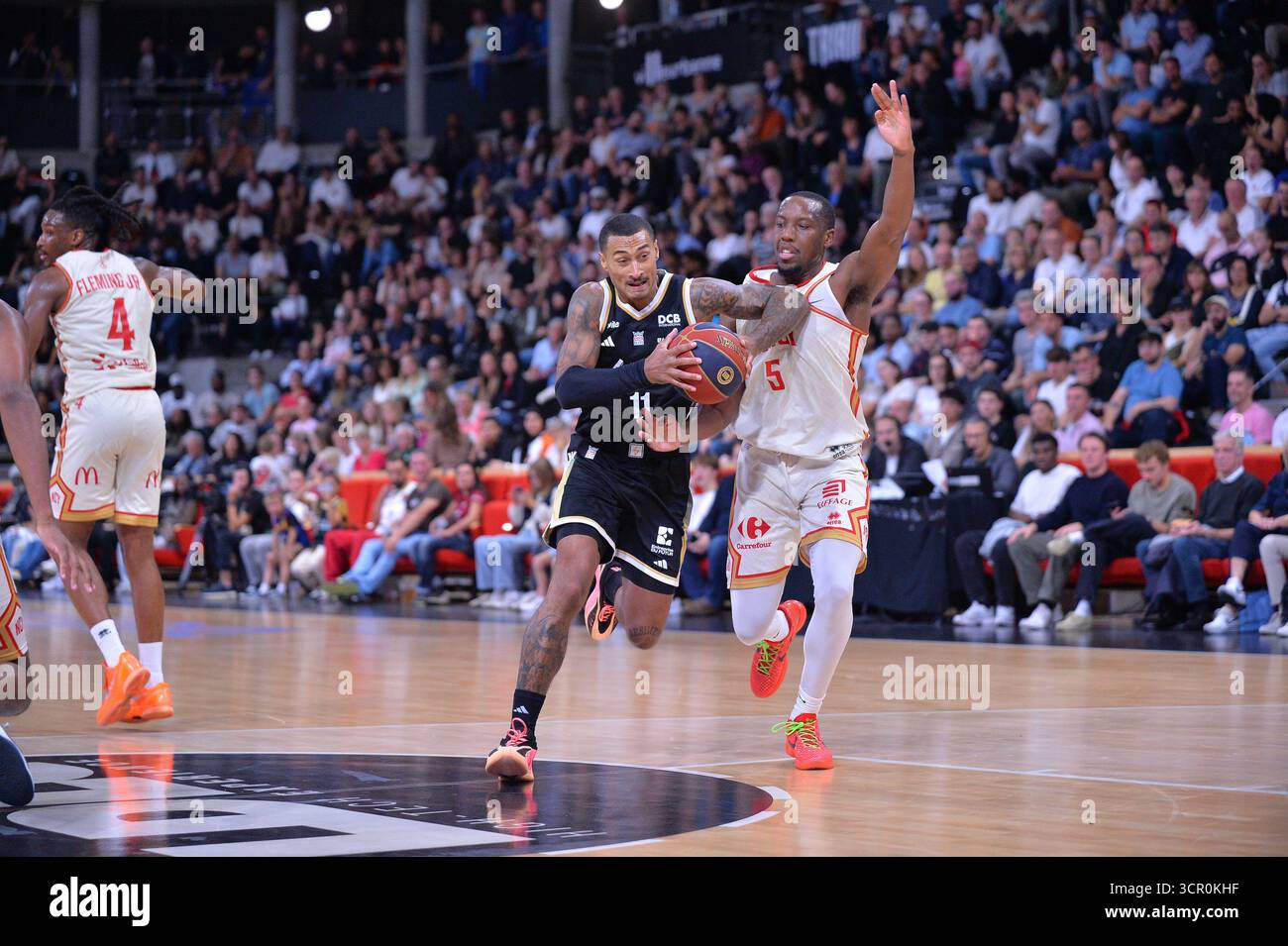Edwin Jackson of LDLC ASVEL during the French championship, Betclic ...