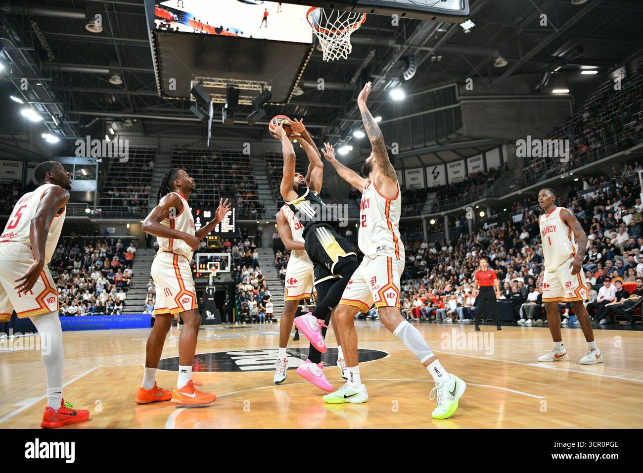 Action during the French championship, Betclic Elite basketball match ...
