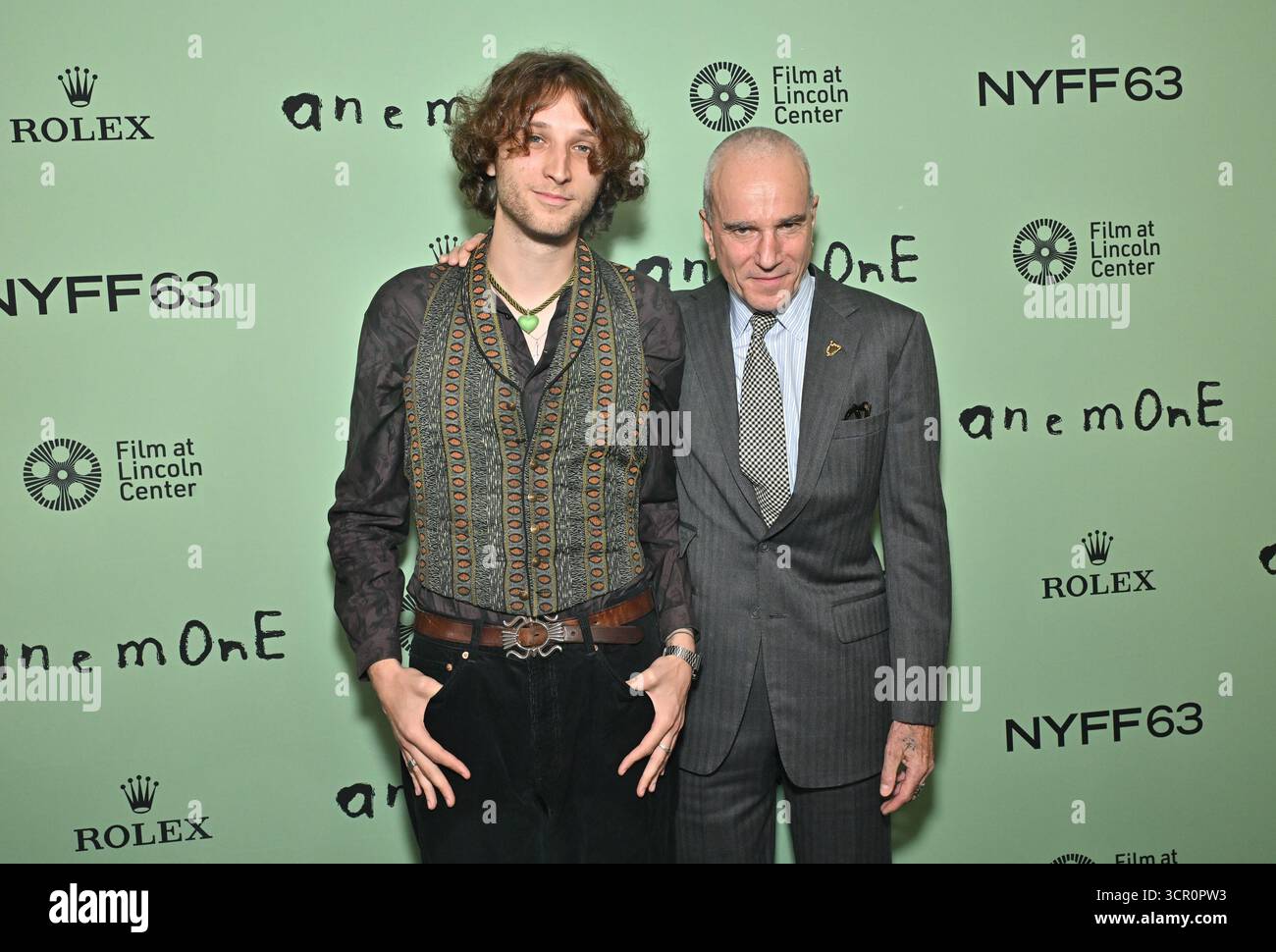 Director Ronan Day-Lewis, left, and actor Daniel Day-Lewis attend the ...