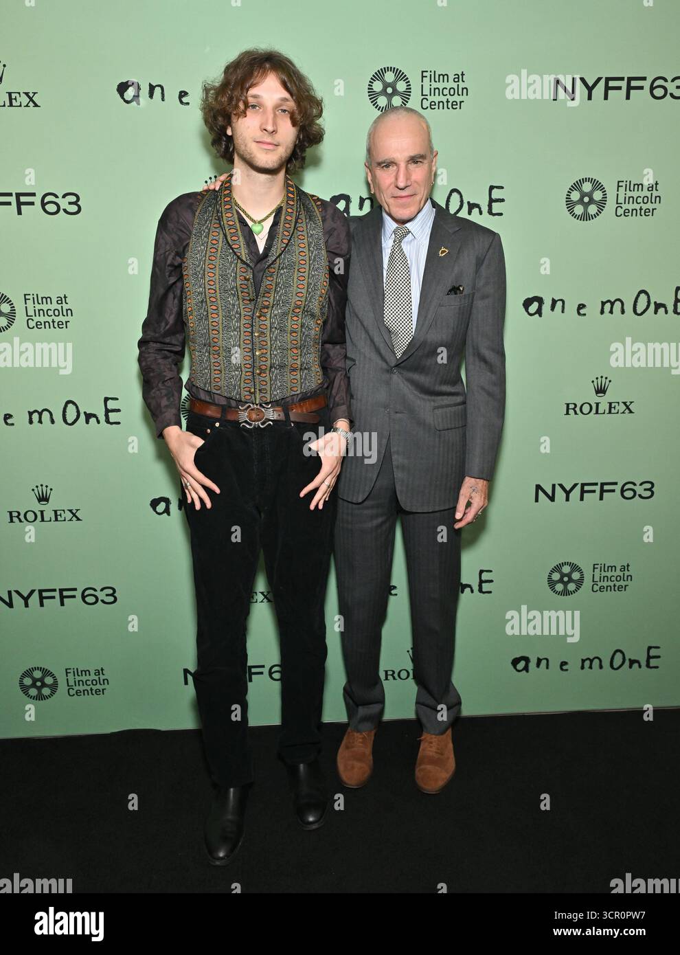 Director Ronan Day-Lewis, left, and actor Daniel Day-Lewis attend the ...
