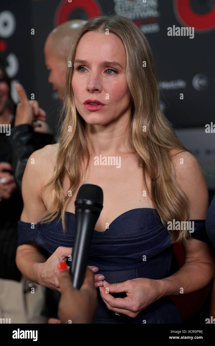New York City. 27th Sep, 2025. NEW YORK, NEW YORK SEPTEMBER 27: Actress ...