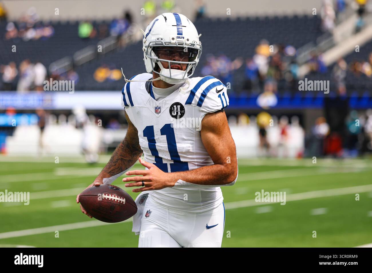 Indianapolis Colts wide receiver Michael Pittman (11) makes a catch ...