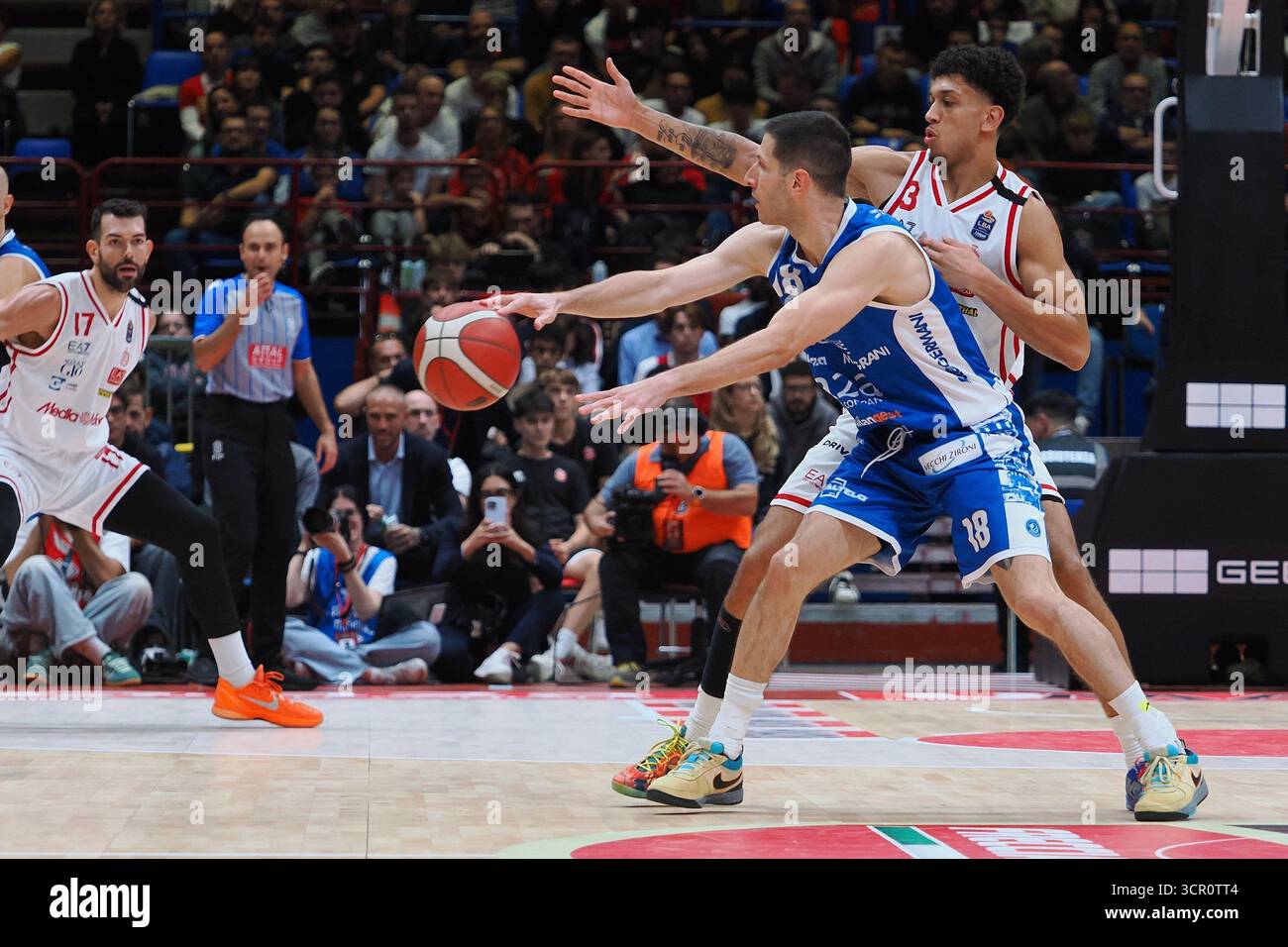 Nikola Ivanovic (Germani Brescia) during Final - Germani Brescia vs EA7 Emporio Armani Milano ...