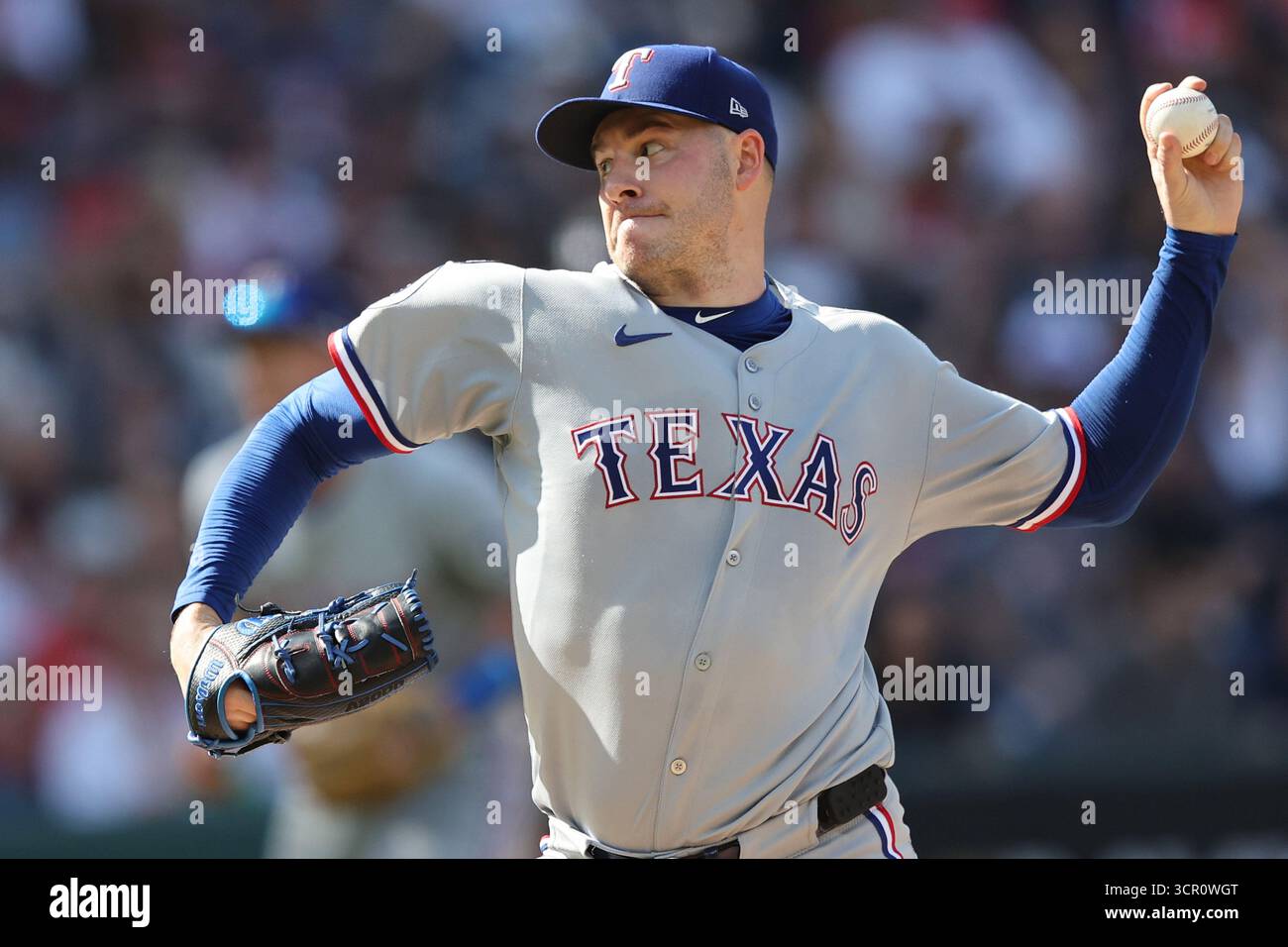 Cleveland, United States. 28th Sep, 2025. Texas Rangers Patrick Corbin ...