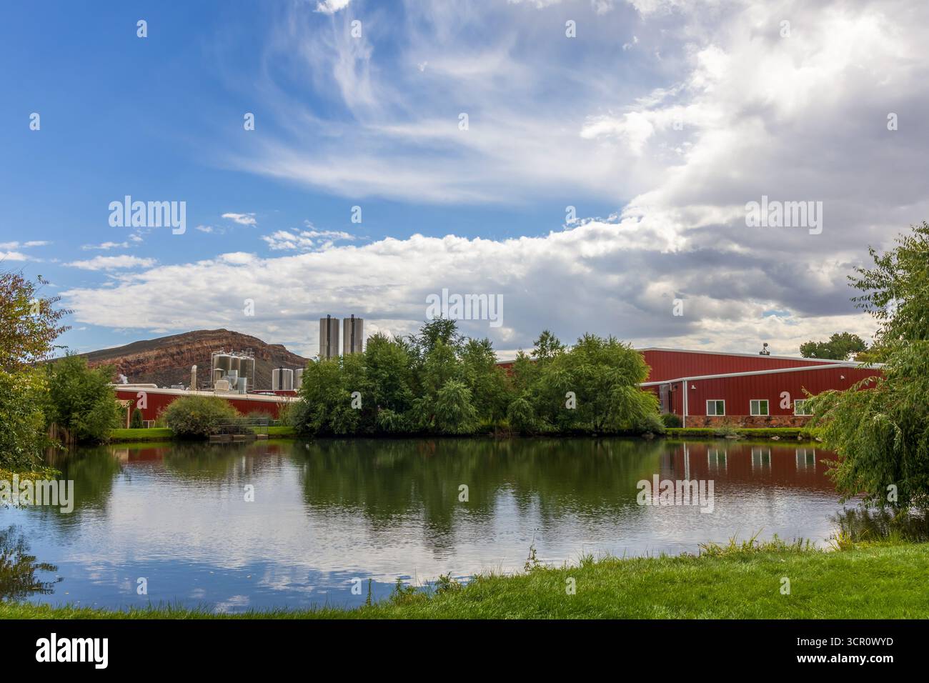 Exterior modern factory in rural hi-res stock photography and images ...