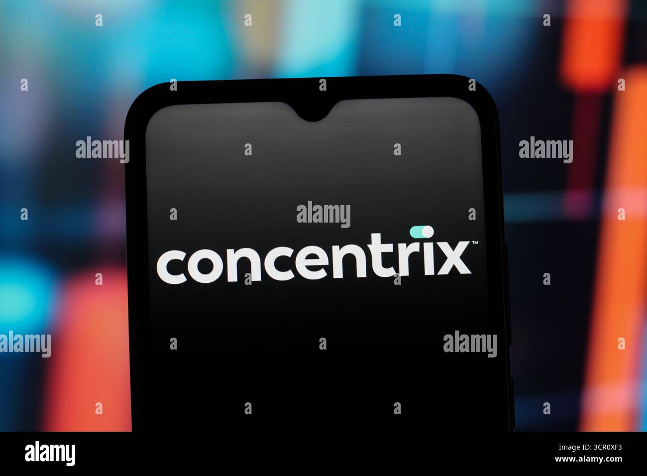 Canada. 28th Sep, 2025. In this photo illustration, the Concentrix ...