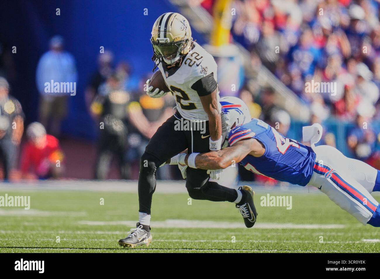 New Orleans Saints wide receiver Rashid Shaheed (22) carries against ...