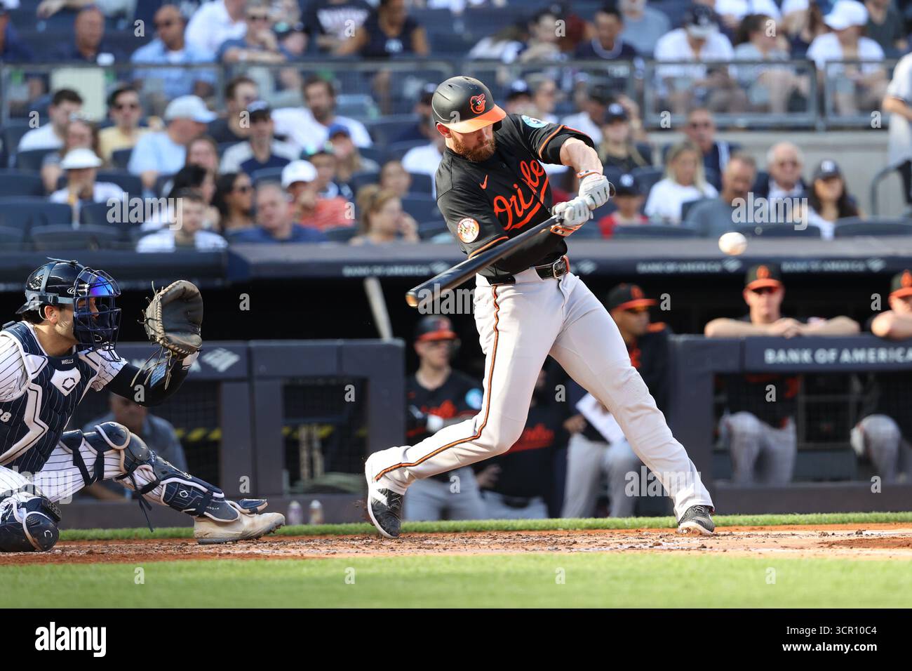 Baltimore Orioles' Jordan Westburg hits a home run during the fourth ...