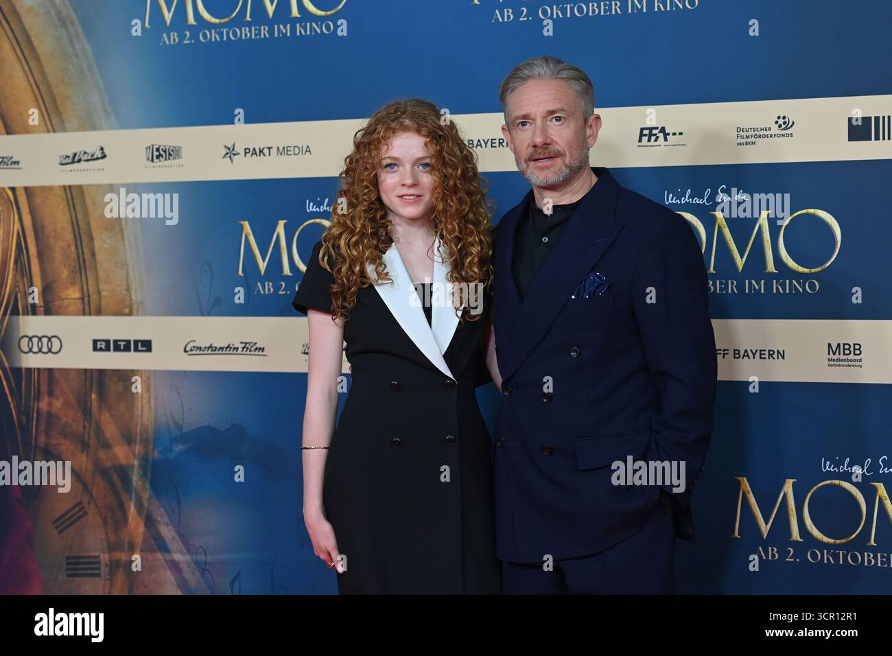 from left: Alexa Goodall, Martin FREEMAN, film premiere MOMO on ...